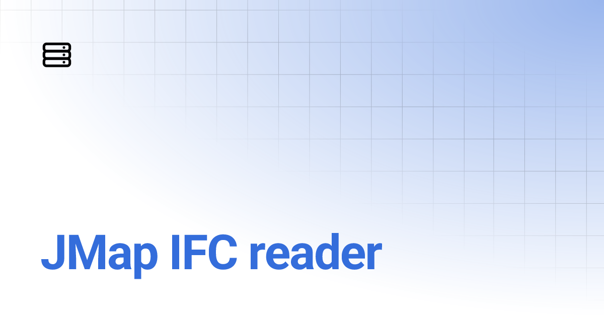 JMap IFC reader | JMap Server Kathmandu