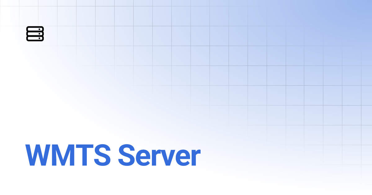 WMTS Server | English | JMap Server Kathmandu
