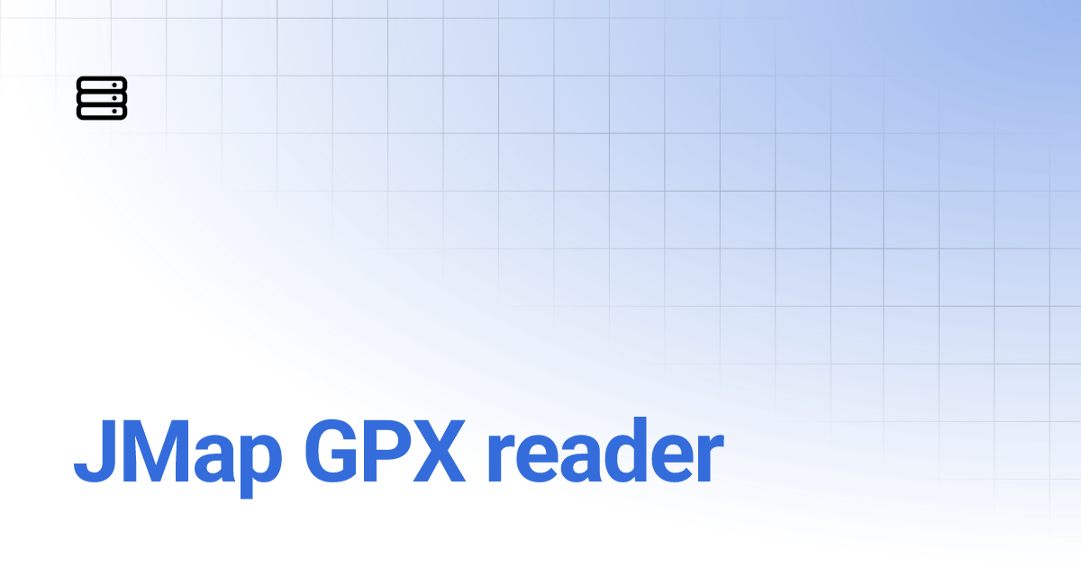 JMap GPX reader | English | JMap Server Kathmandu