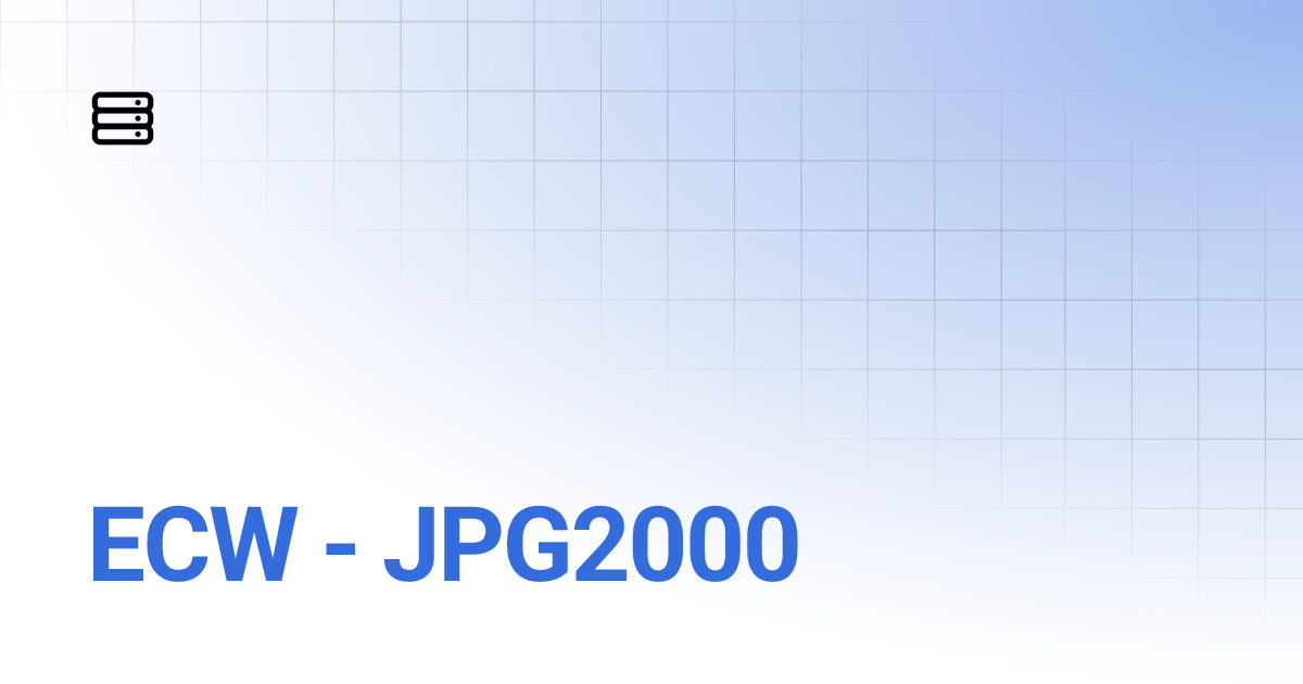 ECW - JPG2000 | JMap Server Kathmandu
