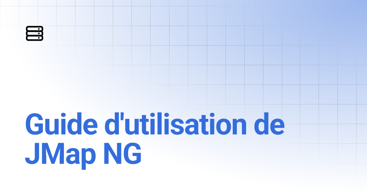 Guide d'utilisation de JMap NG | JMap Server Kathmandu