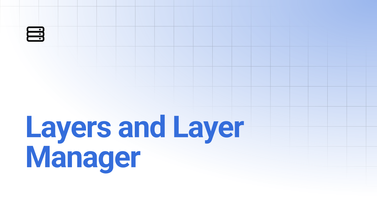 Layers and Layer Manager | JMap Server Kathmandu