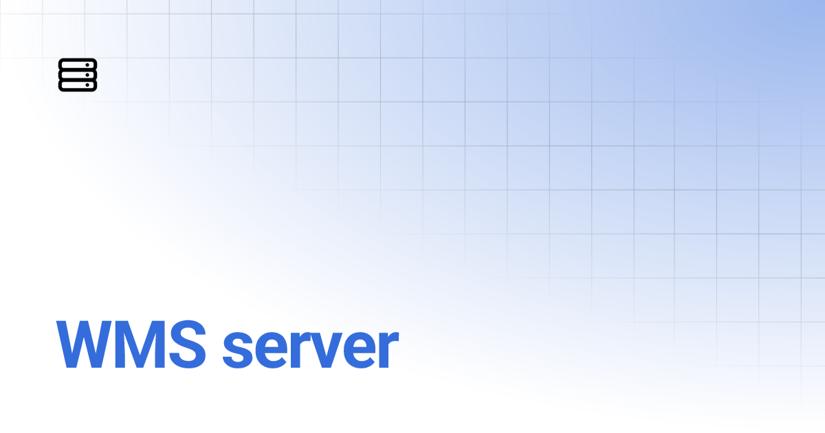 WMS server | JMap Server Kathmandu